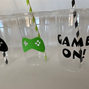 Video Game Party Cups Gaming Party Gamer Party Cups Video | Etsy