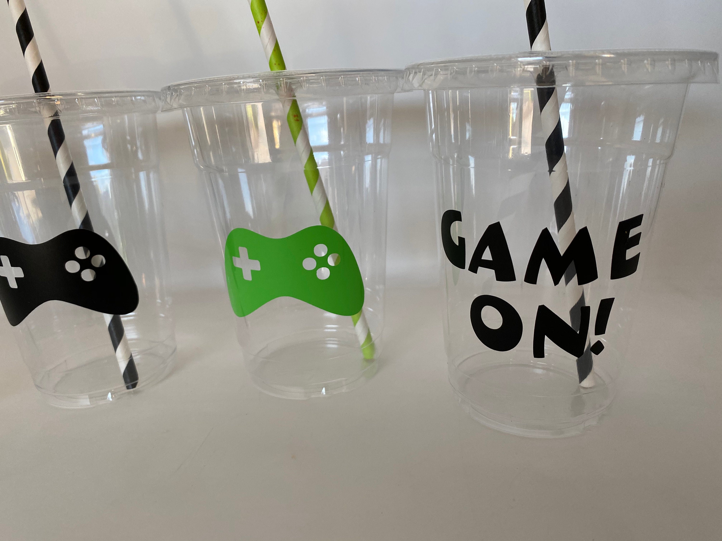 Video Game Party Cups Gaming Party Gamer Party Cups Video | Etsy