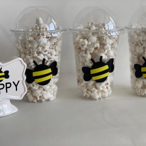 Bee Party Cups, Bumblebee Party Cups, Bee Baby Shower, Bee Birthday ...