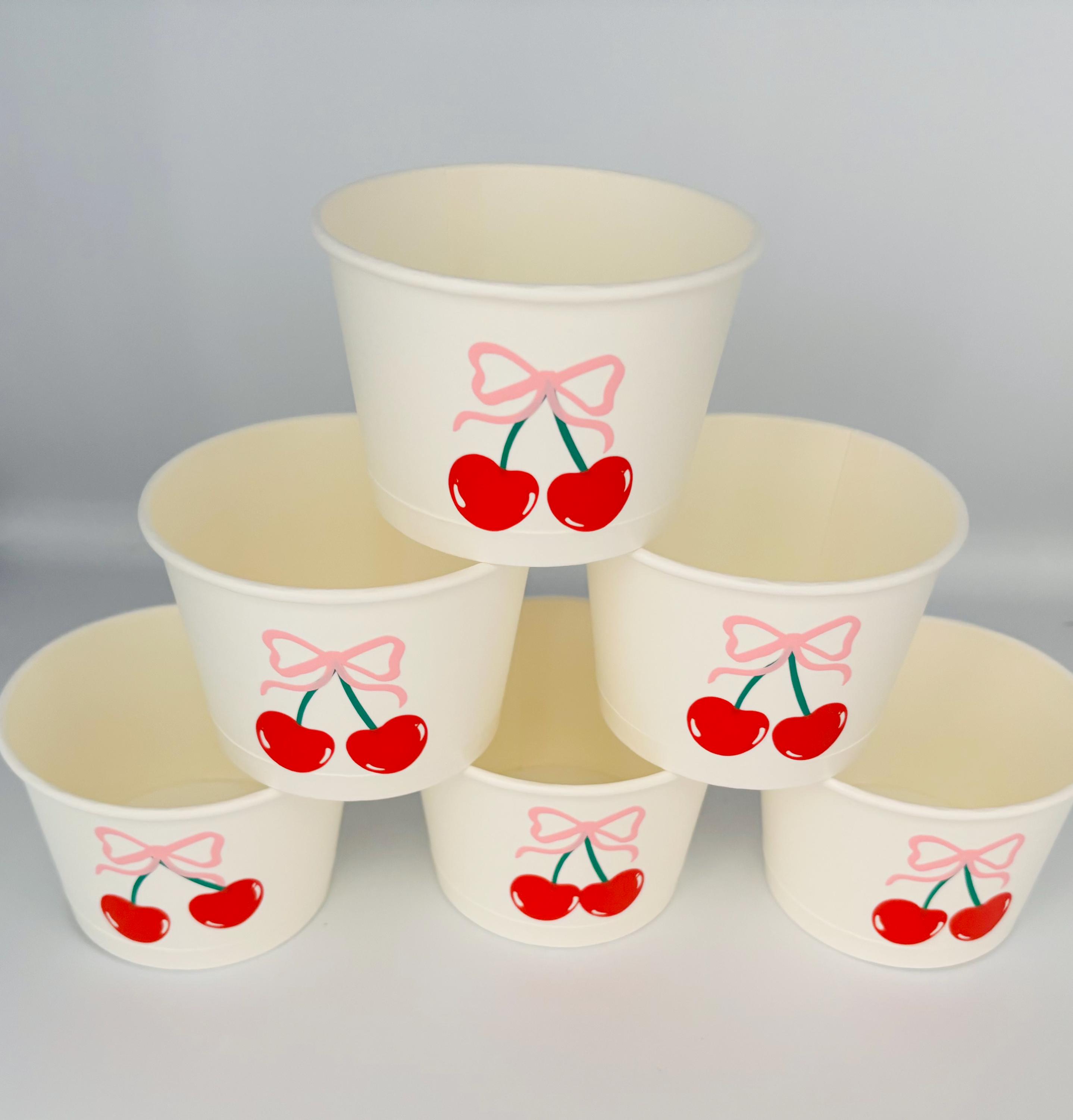Cherry Party Cups, Cherry Birthday Cups, Cherry Baby Shower Cups ...