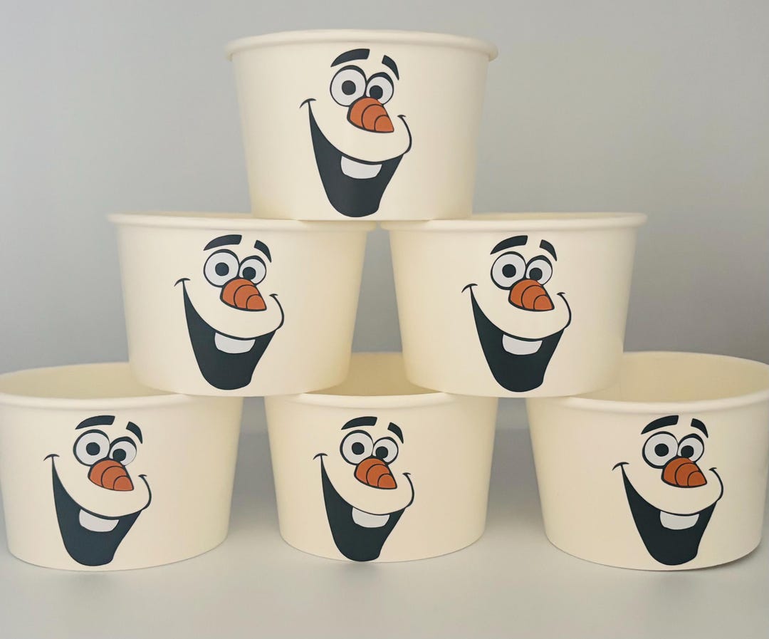 Frozen Party Snack Cups, Frozen Birthday Snack Cups, Elsa Party, Anna ...
