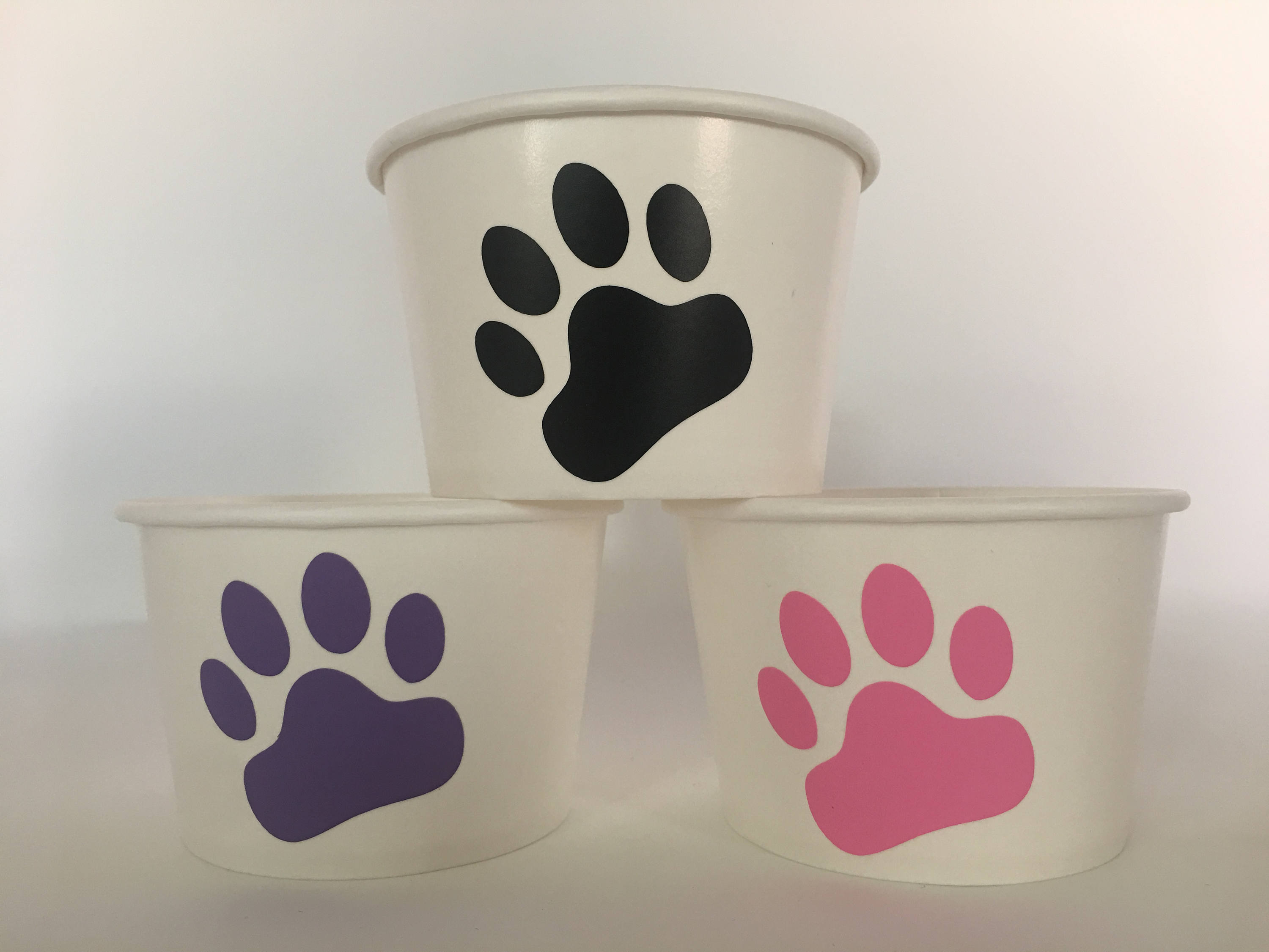 Puppy Party Snacks Cups, Dog Party Snack Cups, Puppy Birthday Party ...