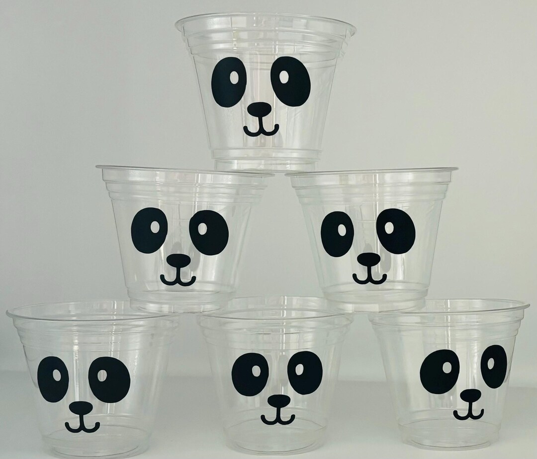 Panda Party Snack Cups, Panda Birthday Party, Panda Baby Shower Snack ...