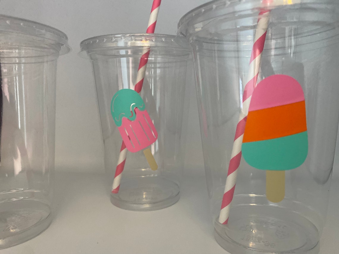 Popsicle Party Cups, Popsicle Birthday Party,popsicle Favors,popsicle ...