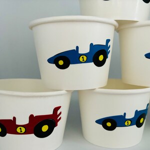 Race Car Party Cups, Race Car Birthday Party, Racing Party, Car Party ...