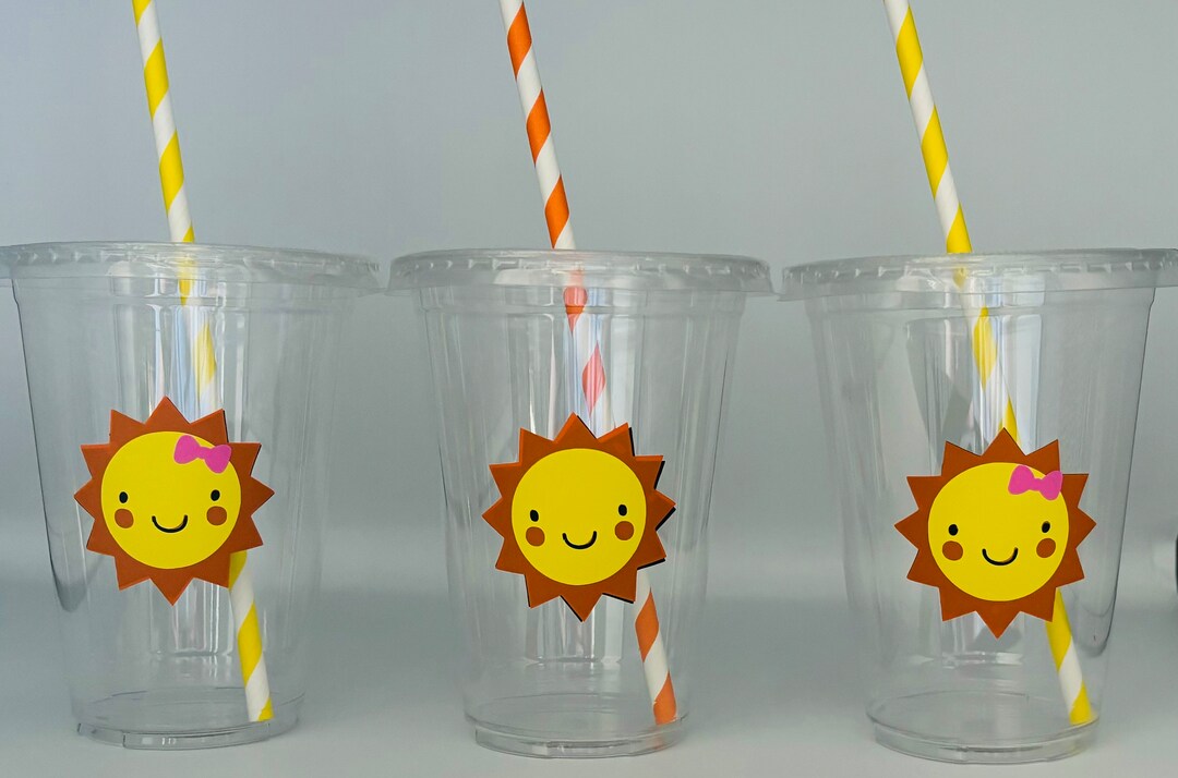 You Are My Sunshine Party Cups, Summer Party Cups, Sun Party, Sunshine ...