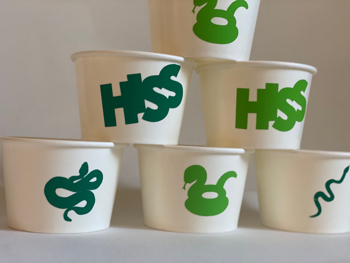 Snake Party Snack Cups Reptile Birthday Party Reptile Party - Etsy