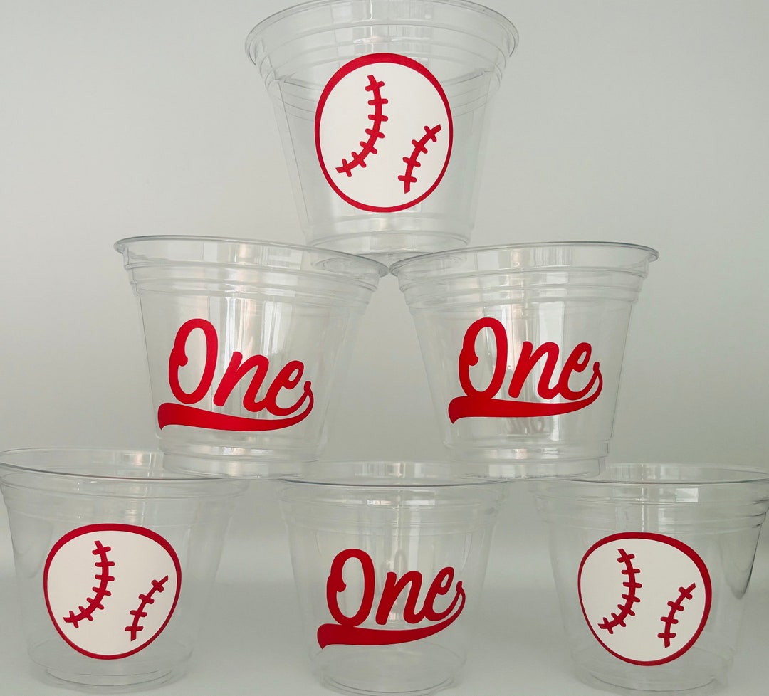 Baseball Party Cups, Baseball Birthday Party, Baseball Party Supplies ...