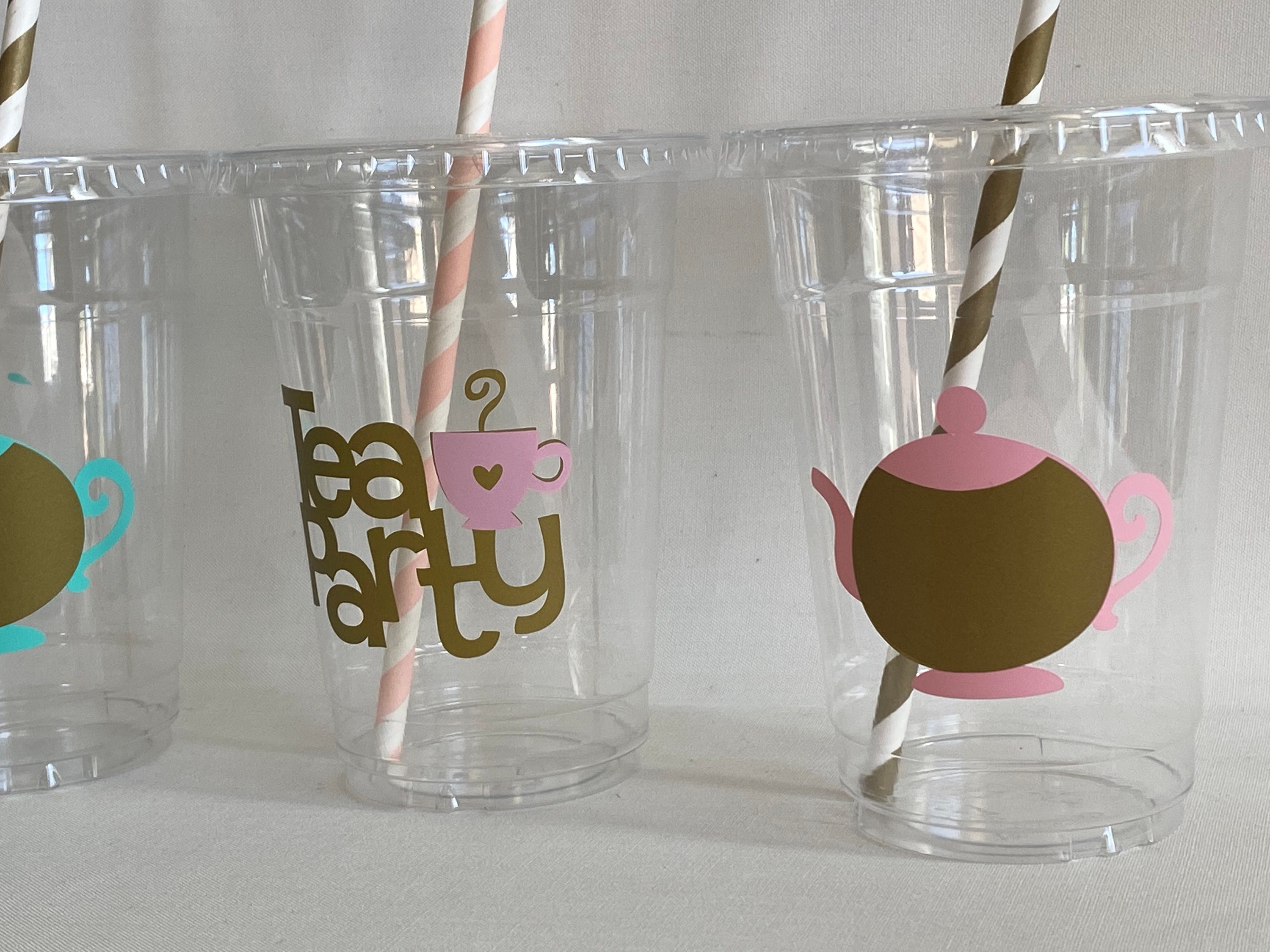 Tea Party Cups Tea Party Birthday Tea Party Supplies Tea - Etsy