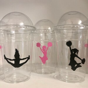 Cheerleading Party Cups, Cheer Party Cups, Cheerleader Party Cups ...
