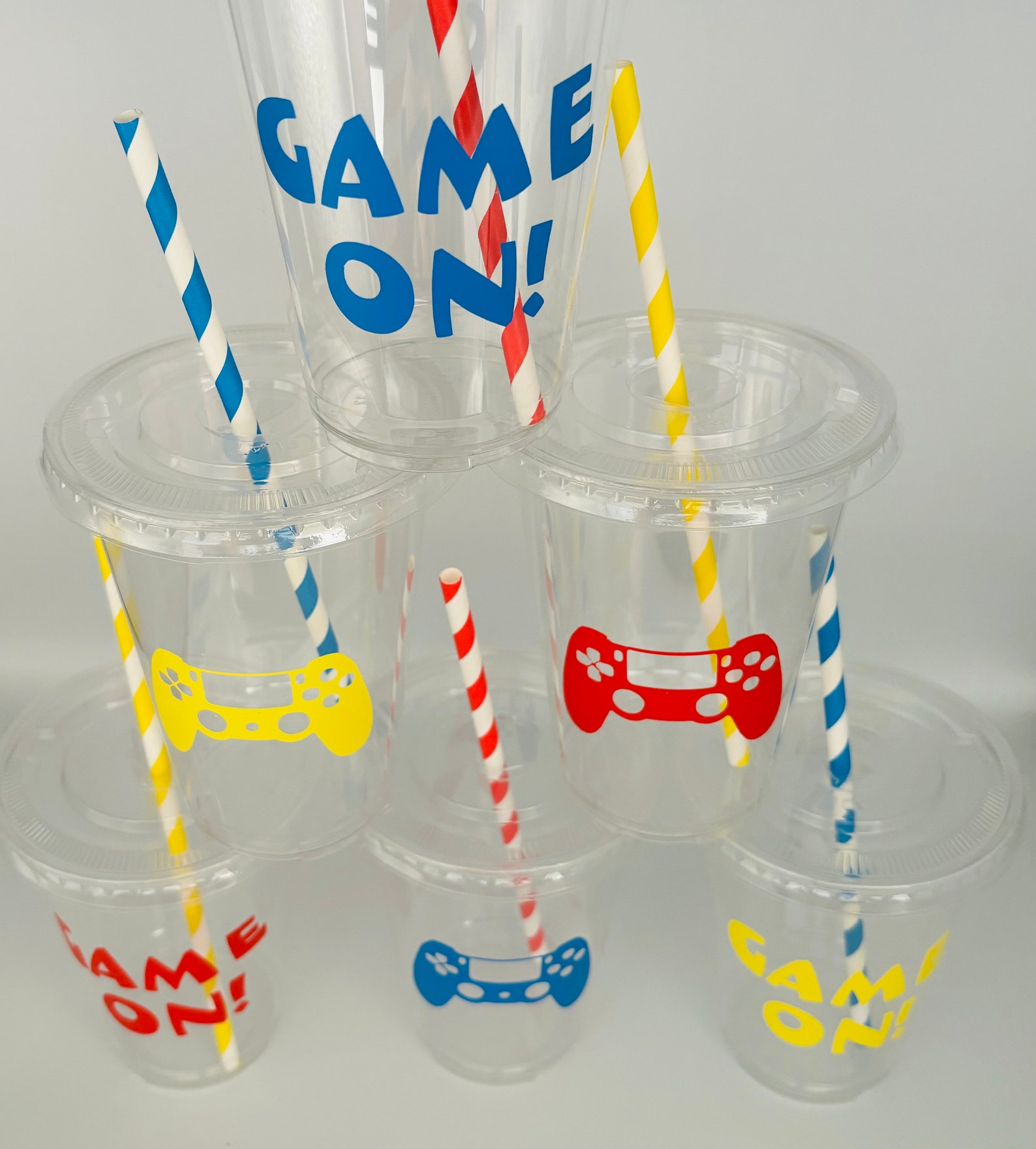Video Game Party Cups, Gaming Party, Gamer Party Cups, Video Game ...