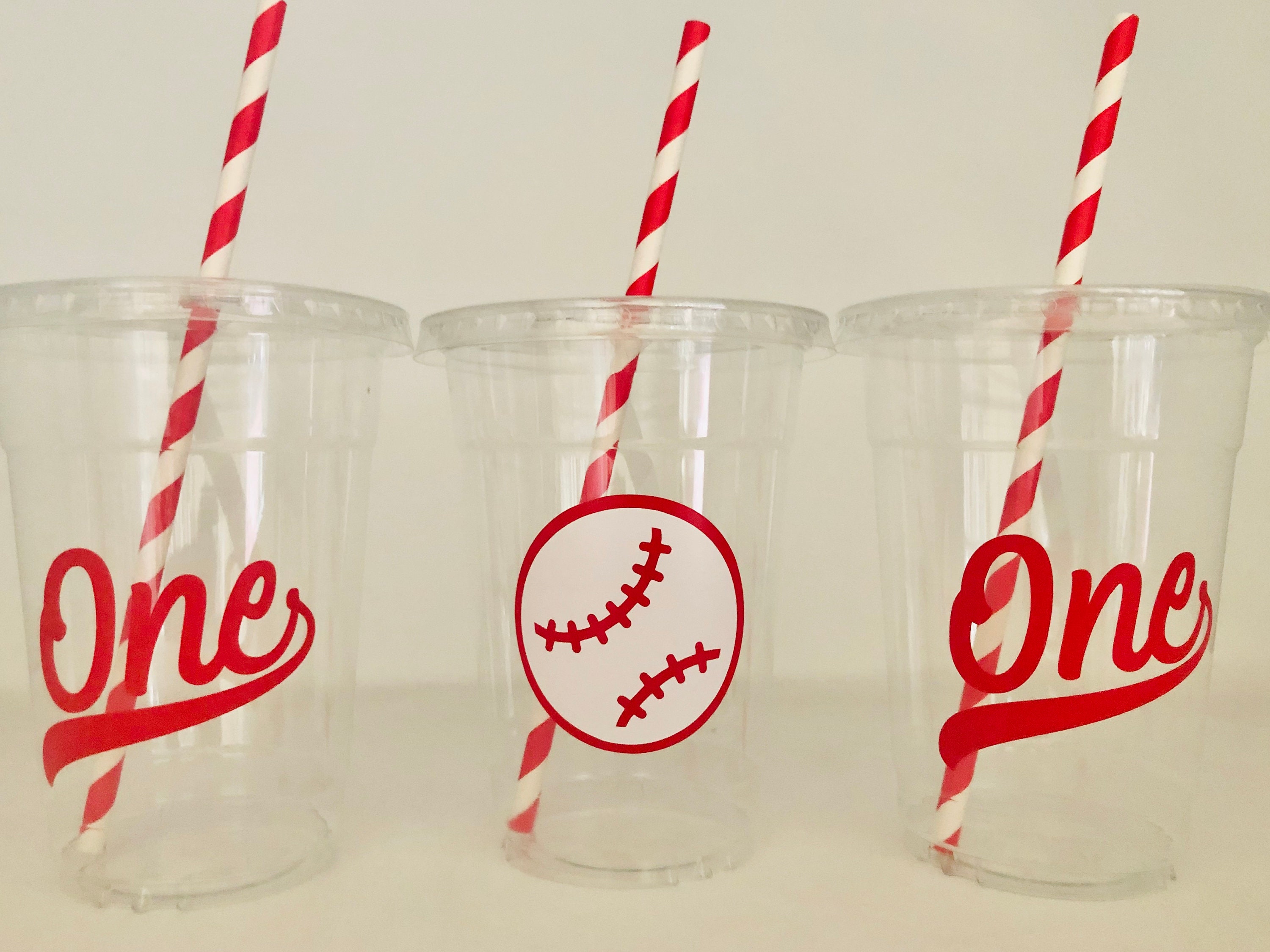 Baseball Party Cupsbaseball Birthday Rookie of the - Etsy