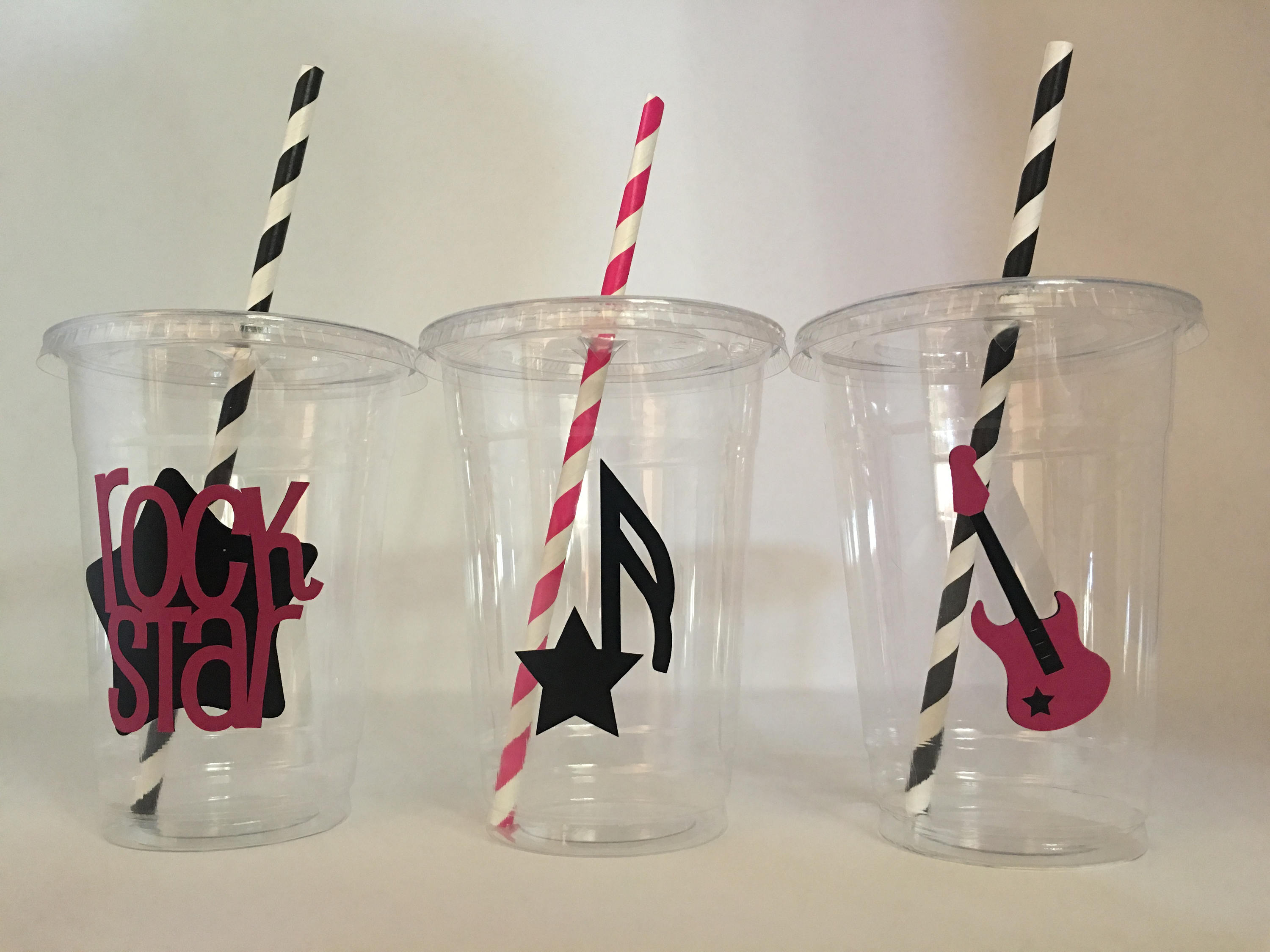 Rock Star Party Cups Rockstar Party Cups Rock Star Party - Etsy