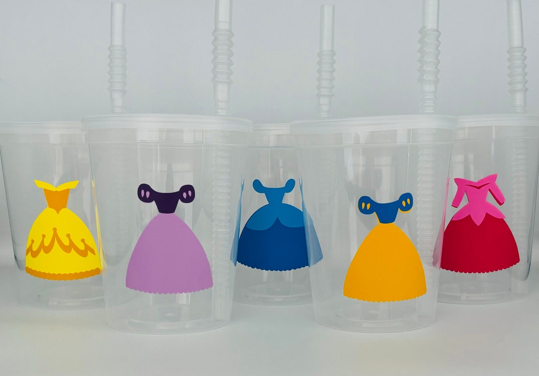 Princess Party Cups, Princess Party Favors, Princess Birthday Party ...