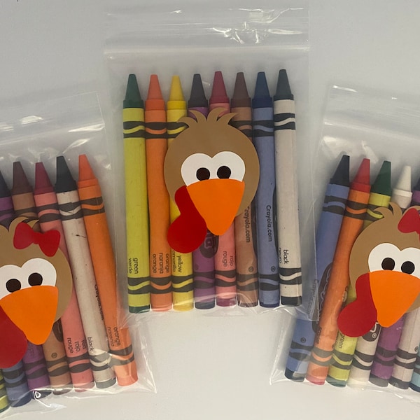 Turkey Crayon - Etsy
