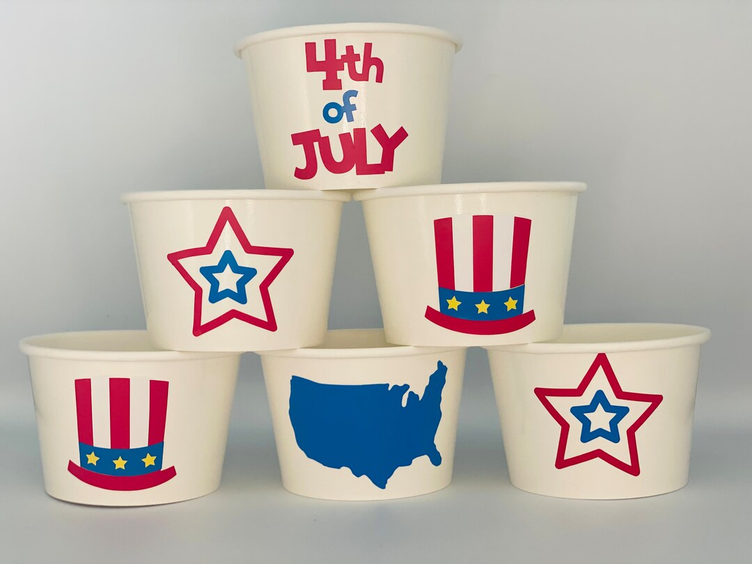 4th of July Party Cups, Independence Day Party, America Party, 4th of ...