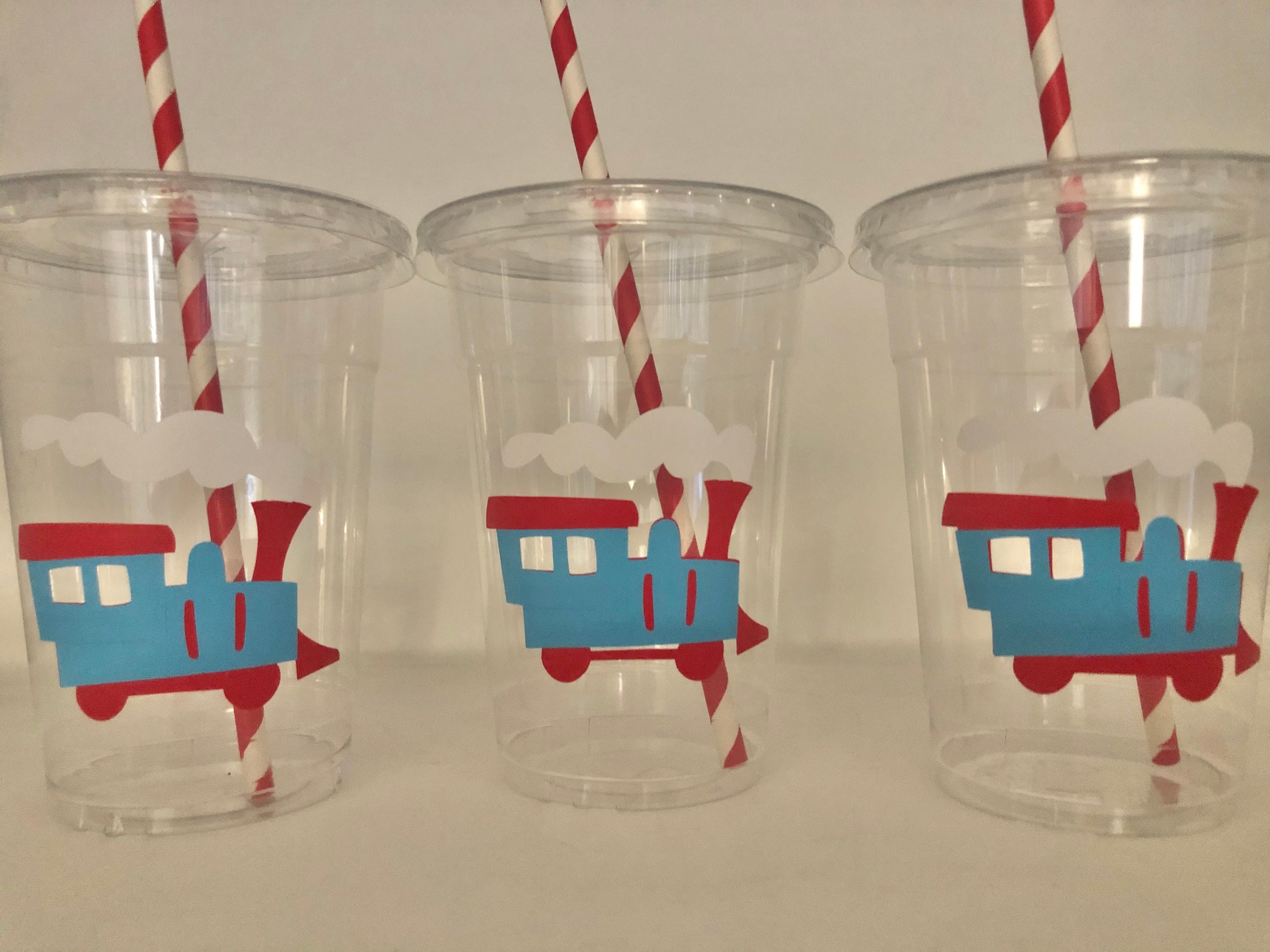 Train Party Cups Train Birthday Party Train Baby Shower - Etsy