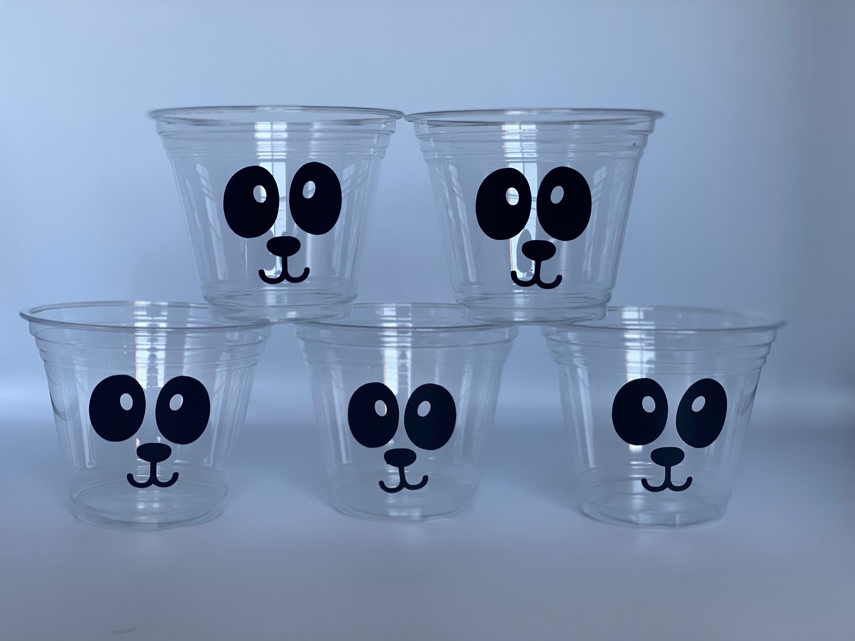 Panda Party Snack Cups Panda Birthday Party Panda Baby - Etsy