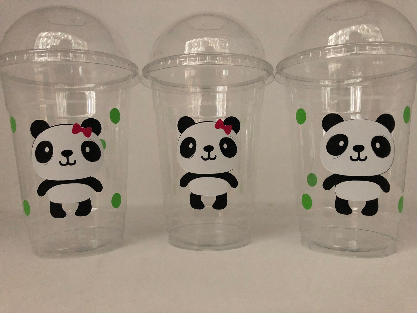 Panda Party Popcorn Cups Panda Birthday Party Cups Panda - Etsy