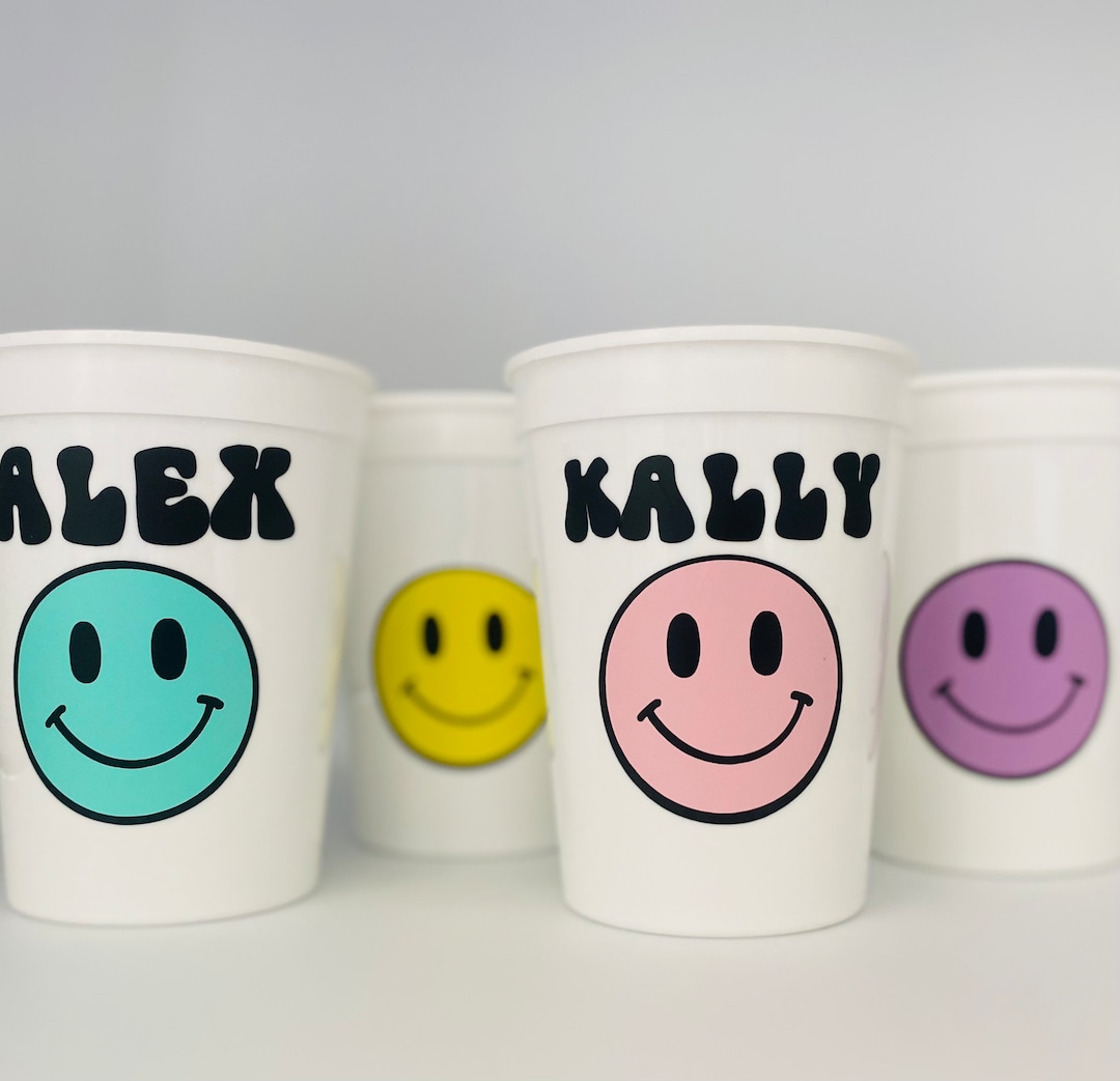 Pastel Smiley Party, 1st Birthday, Smiley Face Party, Smiley Face ...