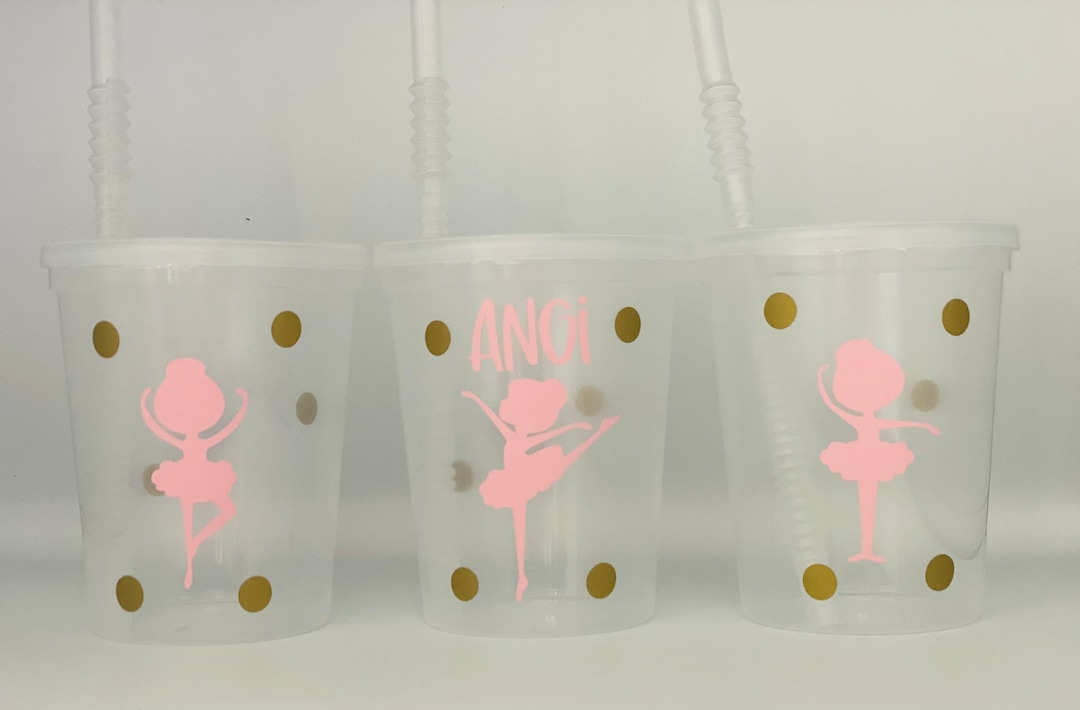 Tutu Cute, Ballerina Party Cups, Dance Party Cups, Ballet Party, Ballet ...