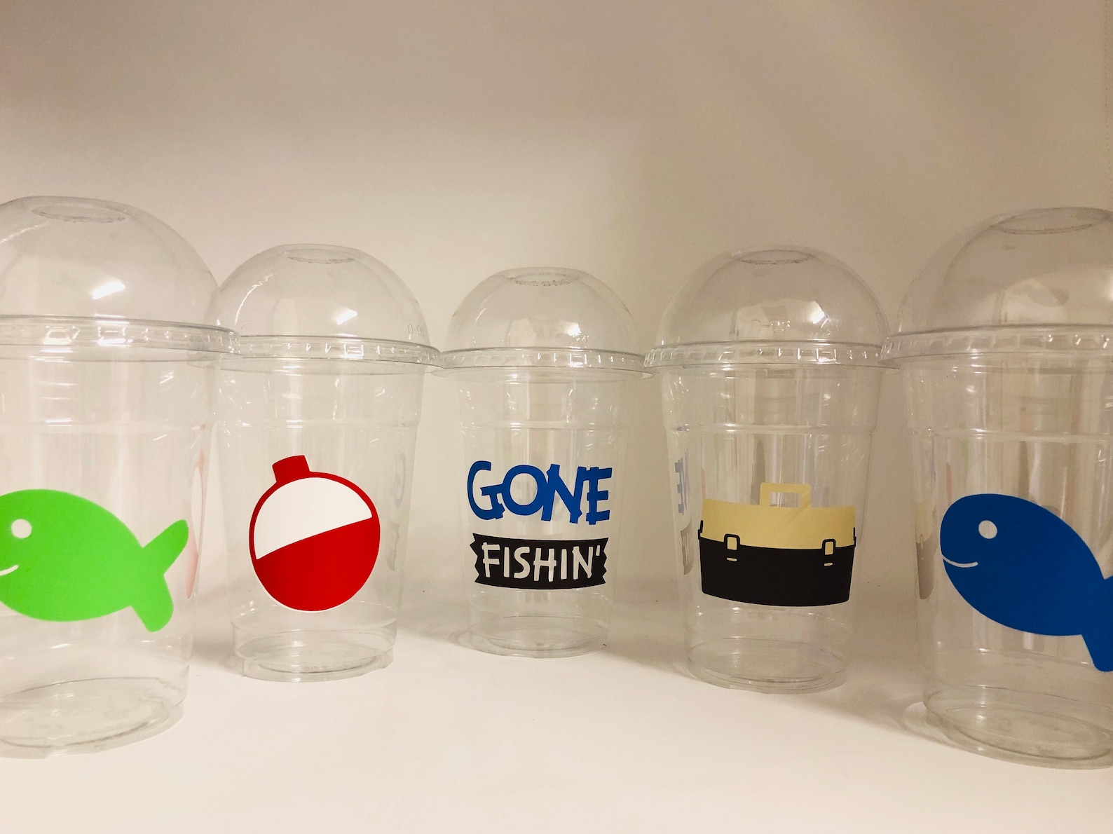 Fishing Party Cups Fishing Birthday Party Cups Fishing Baby - Etsy