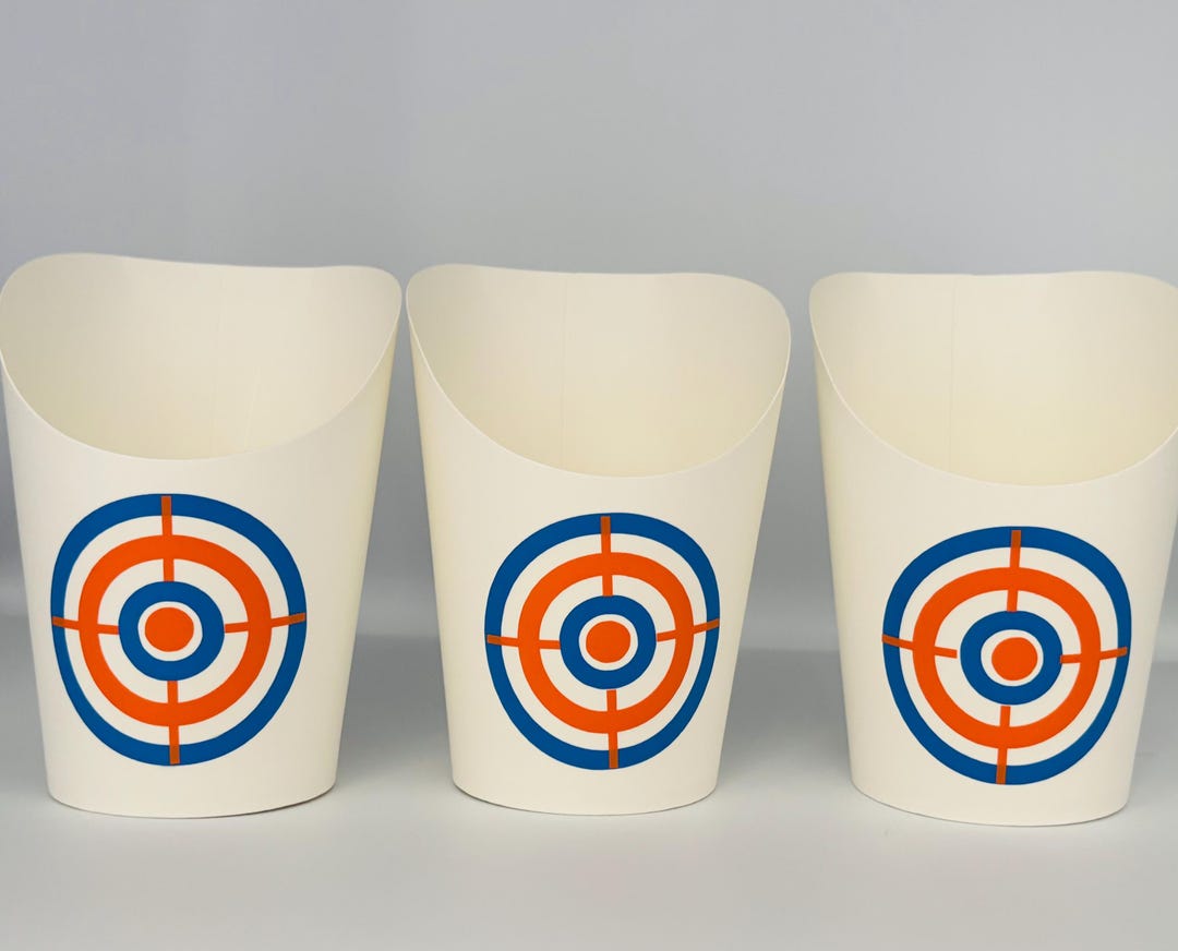 Dart Party Cups, Paintball Birthday Party, Target Shooting Party ...