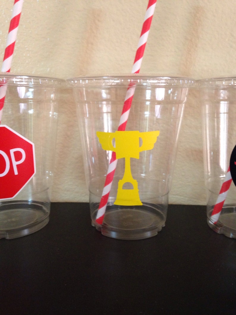 Car Party Cupsrace Car Party Cups Race Car Birthday Party - Etsy