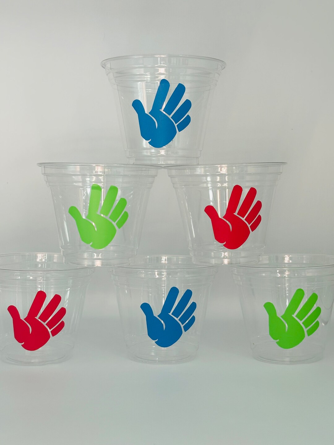 High Five Party Cups, 5th Birthday Party, High Five Birthday Party ...