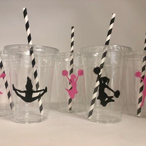 Cheerleading Party Cups, Cheer Party Cups, Cheerleader Party Cups ...