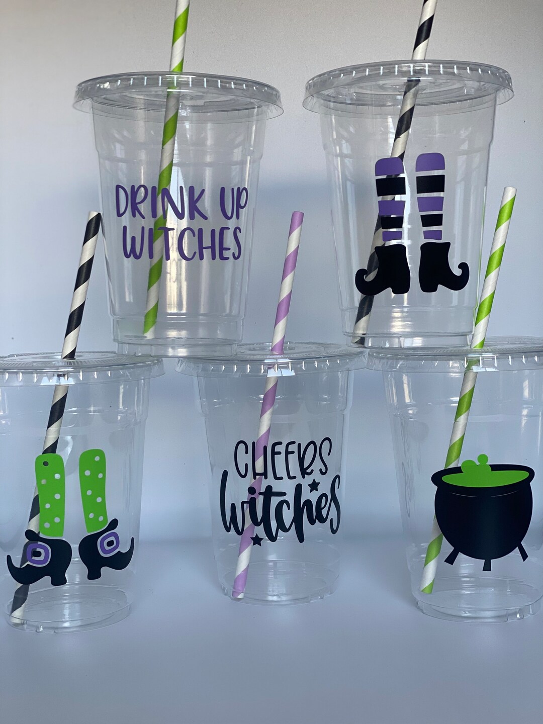 Witch Party Cups, Witch Birthday Party, Halloween Party Cups, Halloween ...
