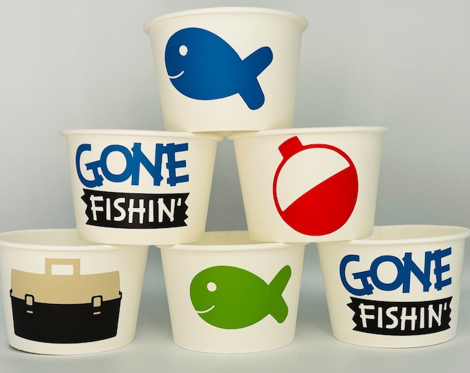 Fishing Cutlery Fishing Party Supplies, Fishing Party Decorations, Fish ...