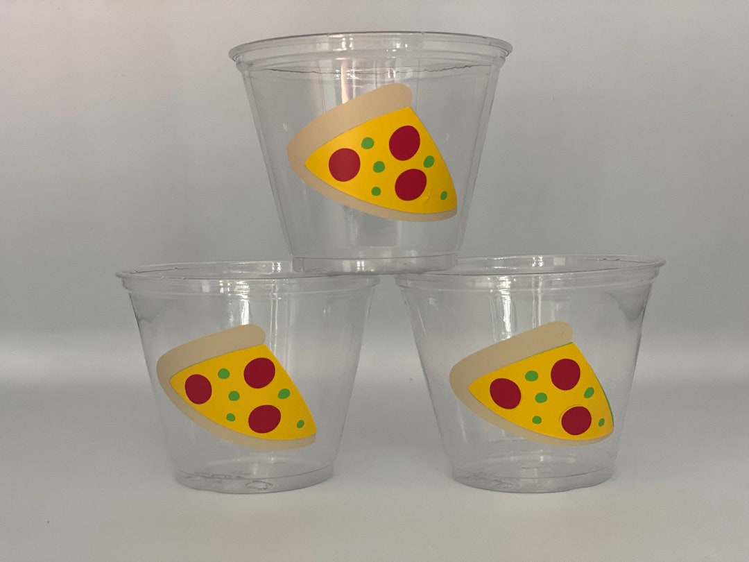 Pizza Party Snack Cups Chef Party Snack Cups Pizza Birthday - Etsy