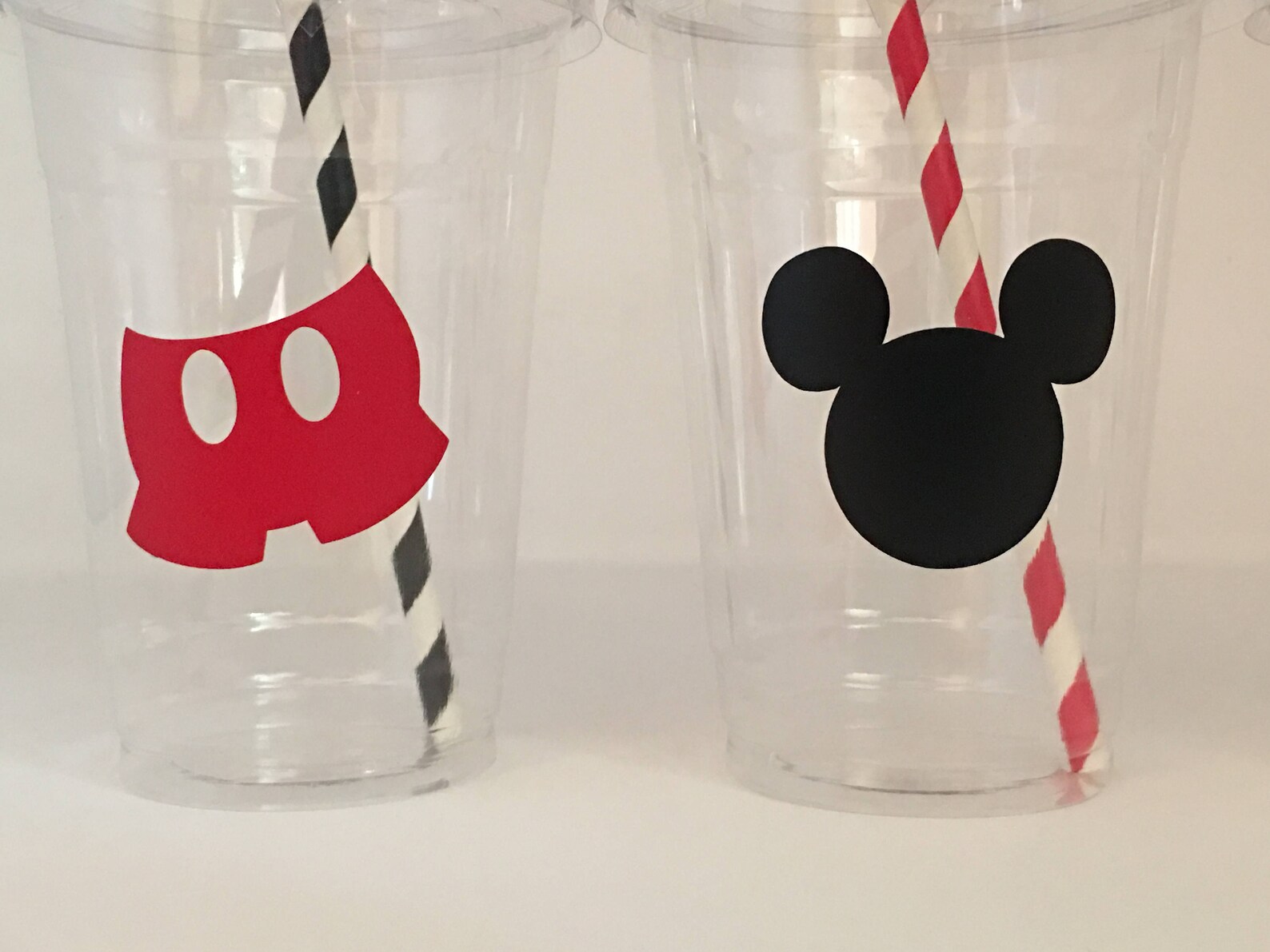 Mickey Mouse Party Cups Mickey Birthday Party Cupsmickey - Etsy