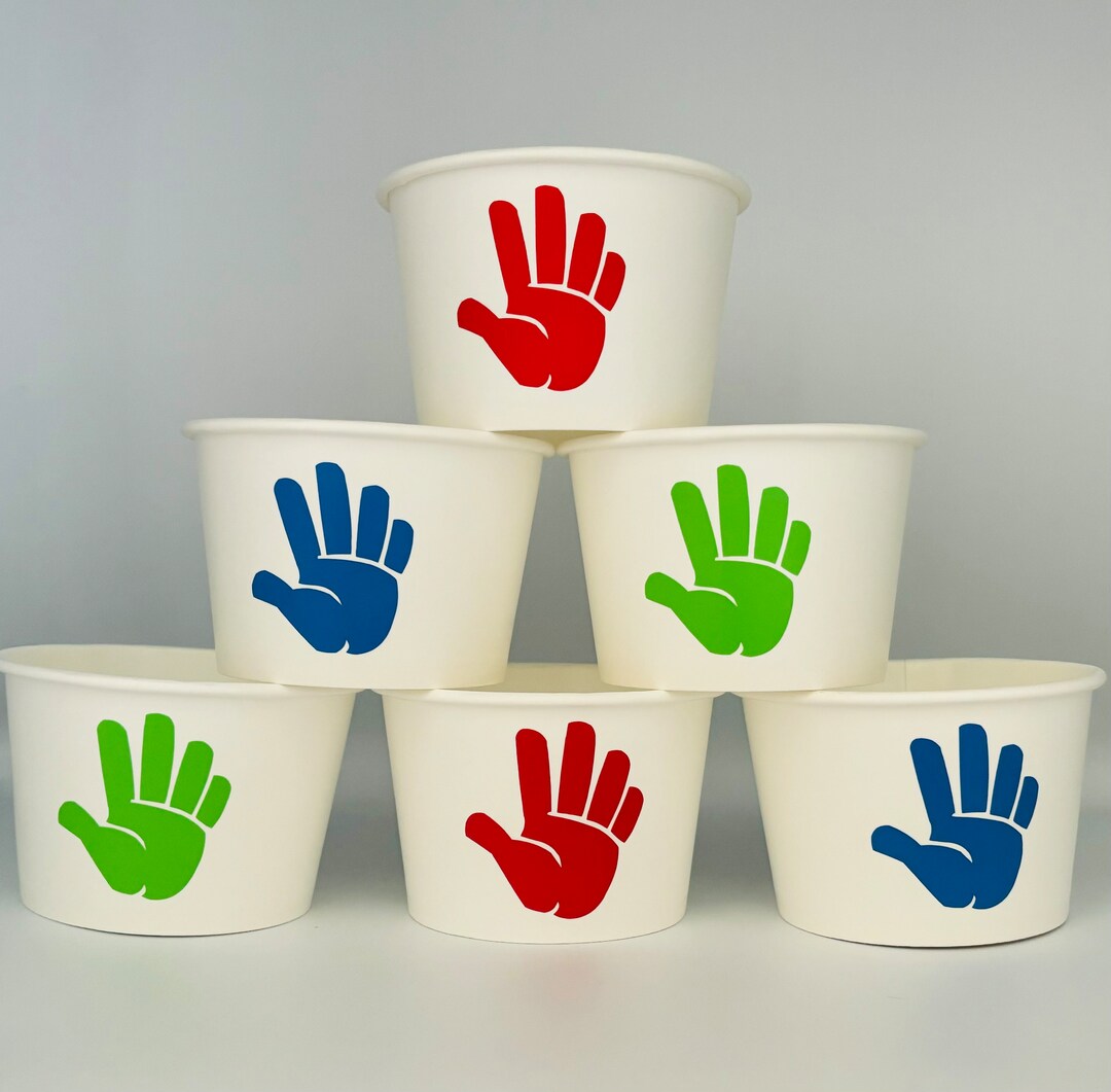 High Five Party Cups, 5th Birthday Party, High Five Birthday Party ...