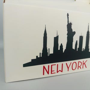 New York Party Favor Boxes, New York Birthday Favor, New York Baby ...