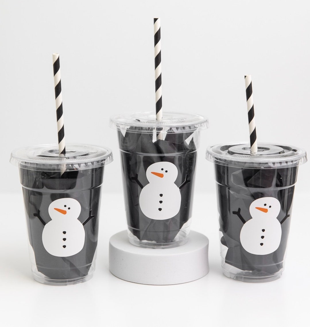 Snowman Party Cups, Snowman Birthday Party Cups, Winter Party, Winter ...