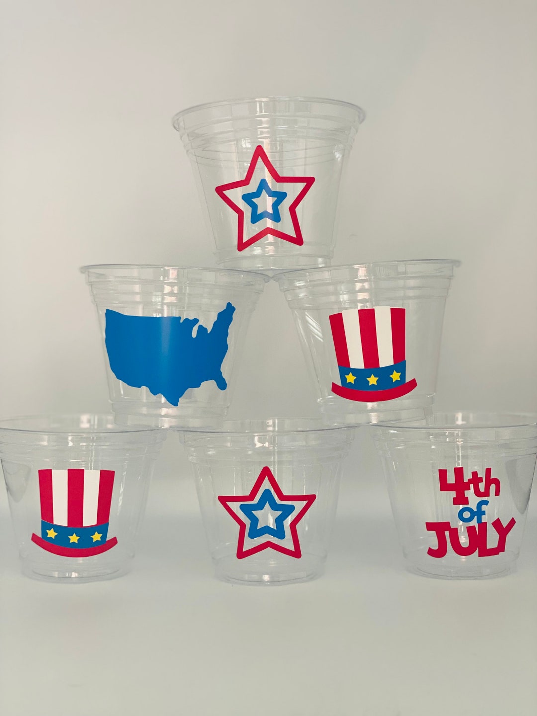 4th of July Party Cups, Independence Day Party, America Party, 4th of ...