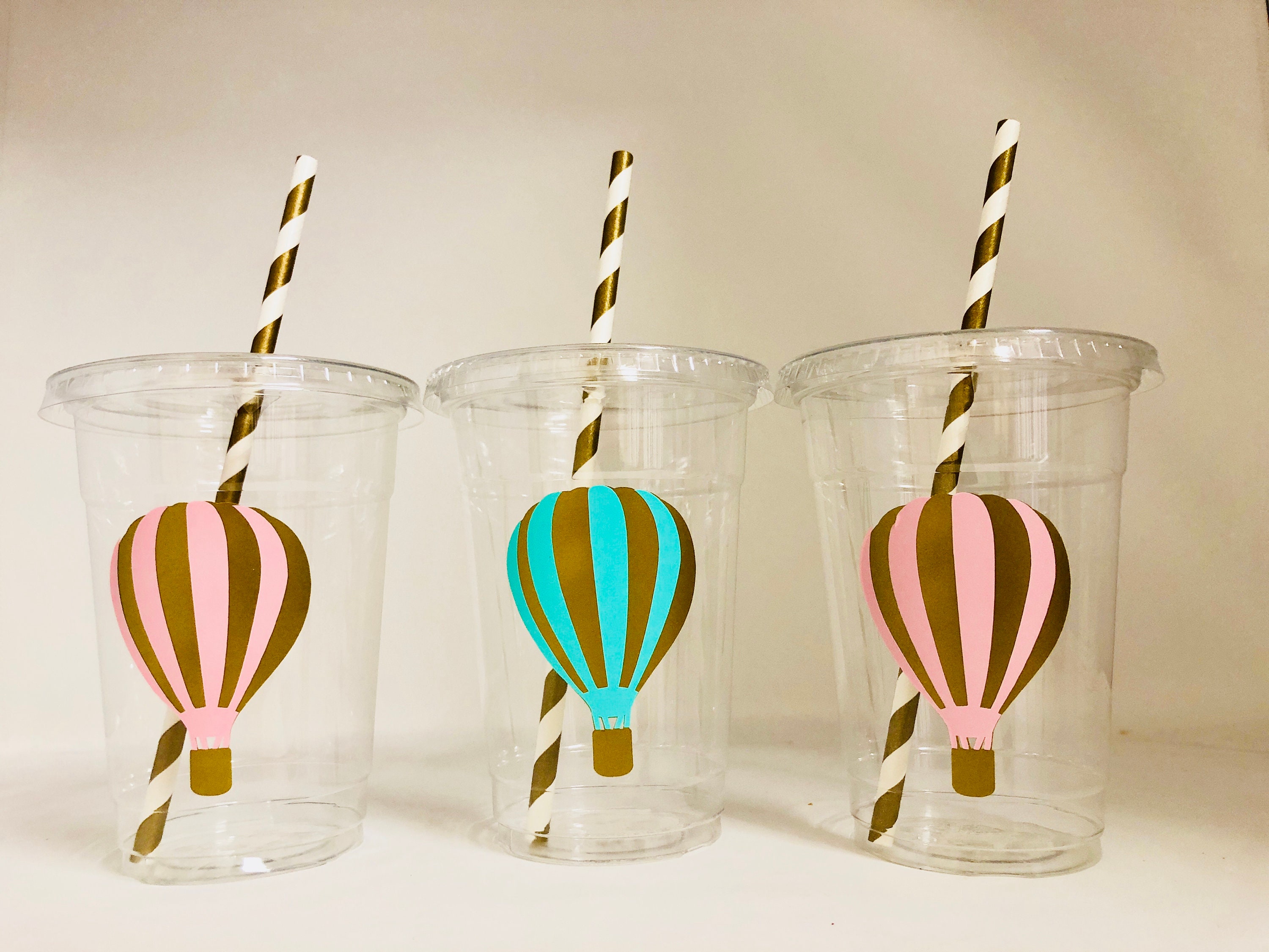 Hot Air Balloon Party Cups up up and Away Baby Shower Cups | Etsy