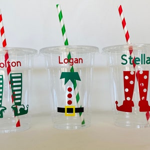 Elf Party Cups, Elf Birthday Party Cups, Christmas Party Cups, Elf ...
