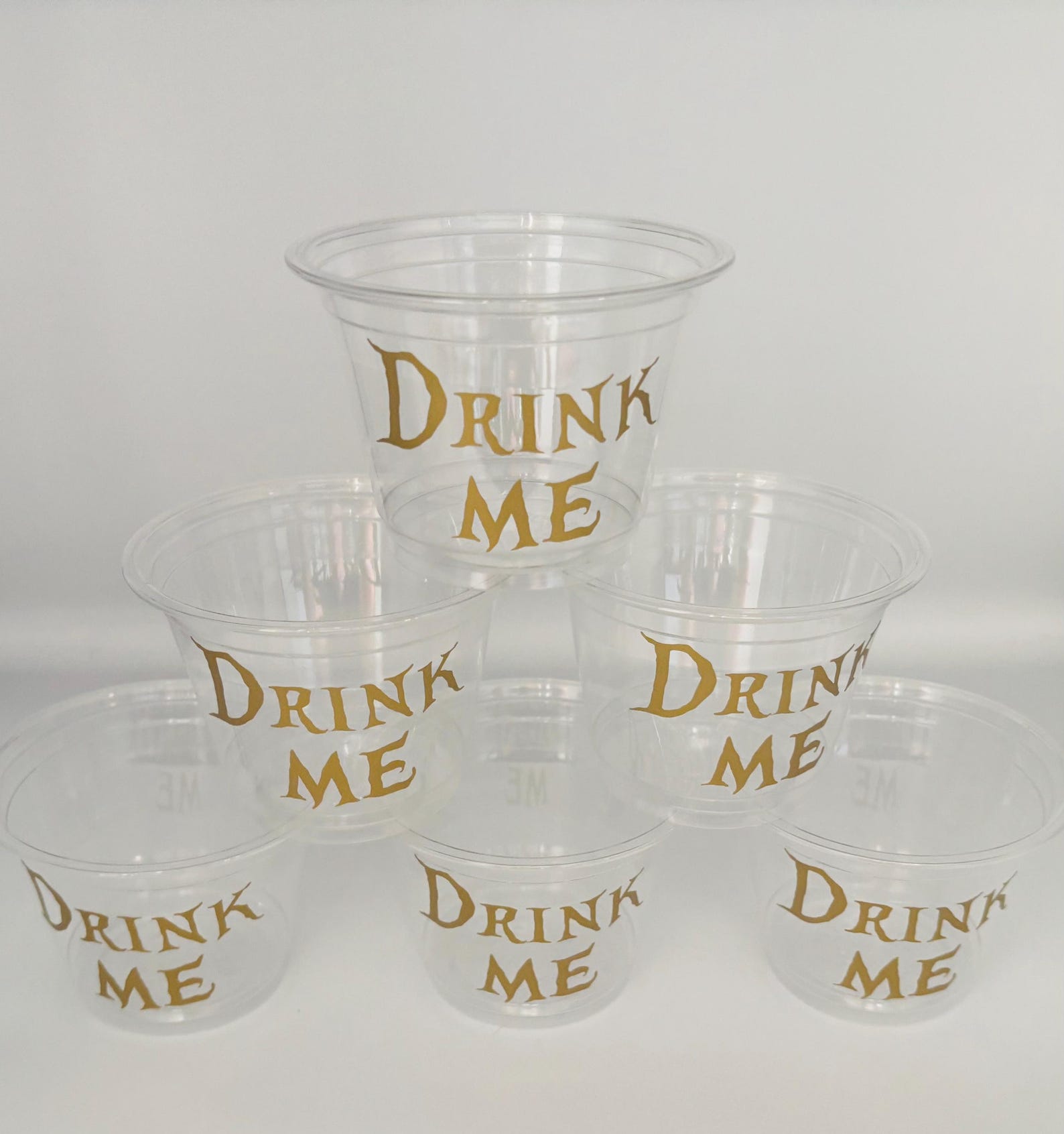 Drink Me, Alice in Wonderland Party Cups, Alice Party, Tea Party, Alice ...