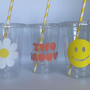 Groovy Party Cups Two Groovy Party Cups Two Groovy Disco - Etsy