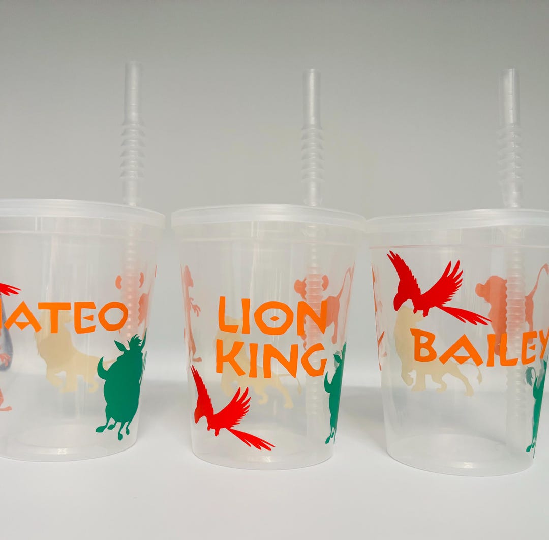 Lion King Party Cups, Lion King Birthday Party, Lion King Party Favors ...