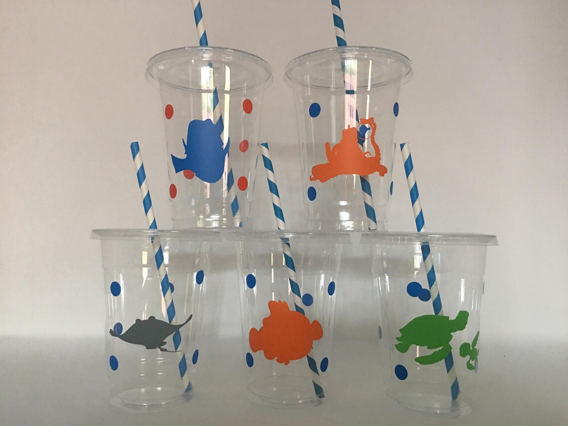 Finding Dory Party Cups Finding Nemo Party Cups Nemo - Etsy