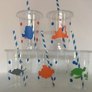 Finding Dory Party Cups, Finding Nemo Party Cups, Nemo Birthday Party ...