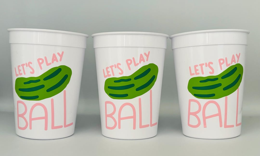 Pickleball Party Cups, Pickleball Birthday Party, Pickleball Party ...