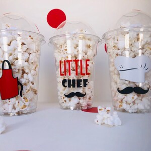 Chef Party Cups Chef Party Favor Cups Cooking Party Cups - Etsy