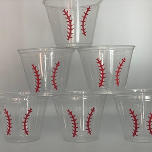 Baseball Party Cups Baseball Birthday Party Baseball Party - Etsy