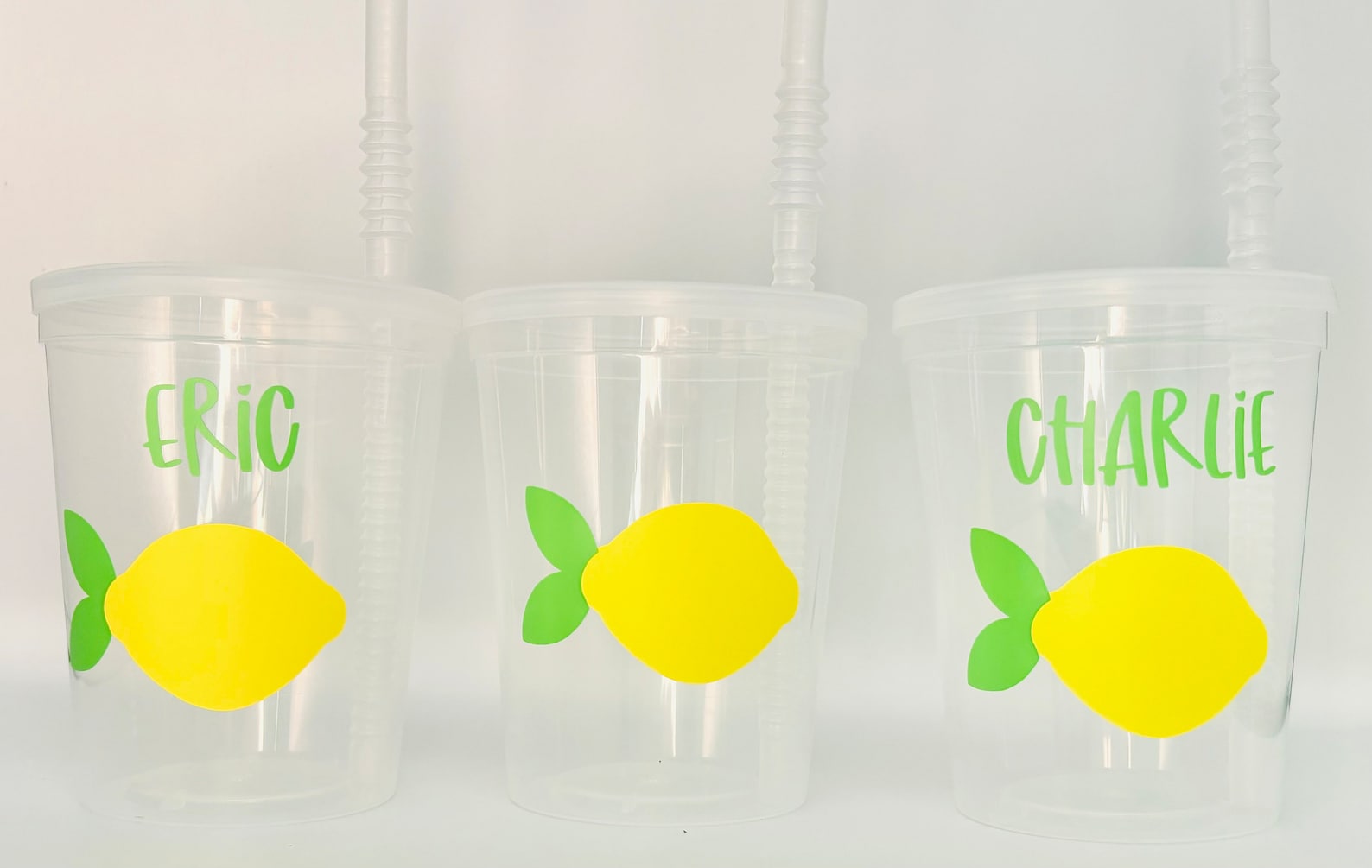 Lemon Party Cups, Citrus Cups, Lemon Birthday Party, Lemon Baby Shower ...