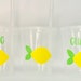 Lemon Party Cups, Citrus Cups, Lemon Birthday Party, Lemon Baby Shower ...